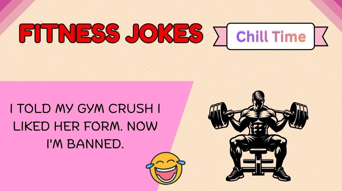 119+ Fitness Jokes to Flex Your Funny Bone 💪😂 - chillltime.com