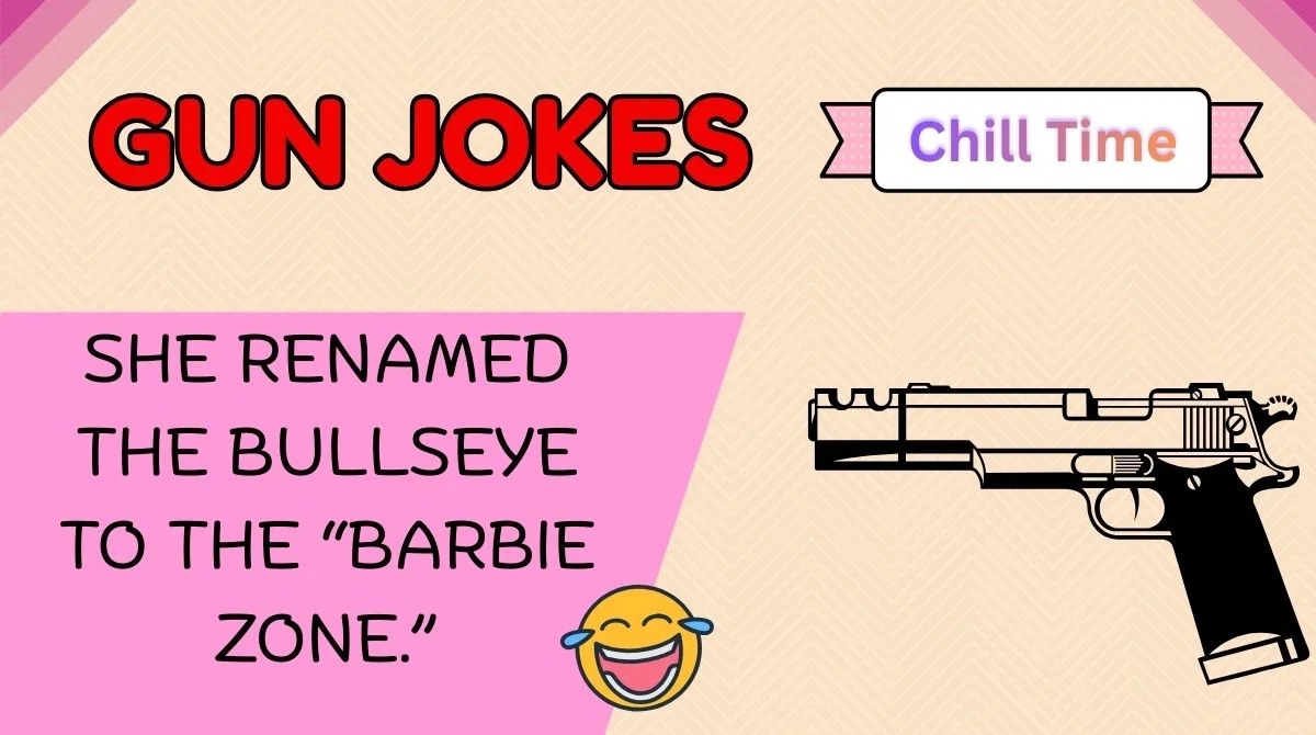 119+ Gun Jokes with Barbie For 2026 UPdated 🔫🎀 (Funny, Safe, Totally ...